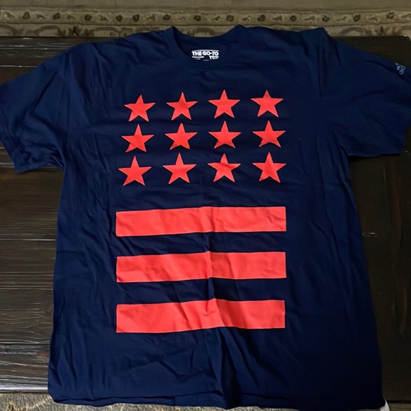 adidas | Shirts | Adidas Stars And Stripes Tee | Poshmark